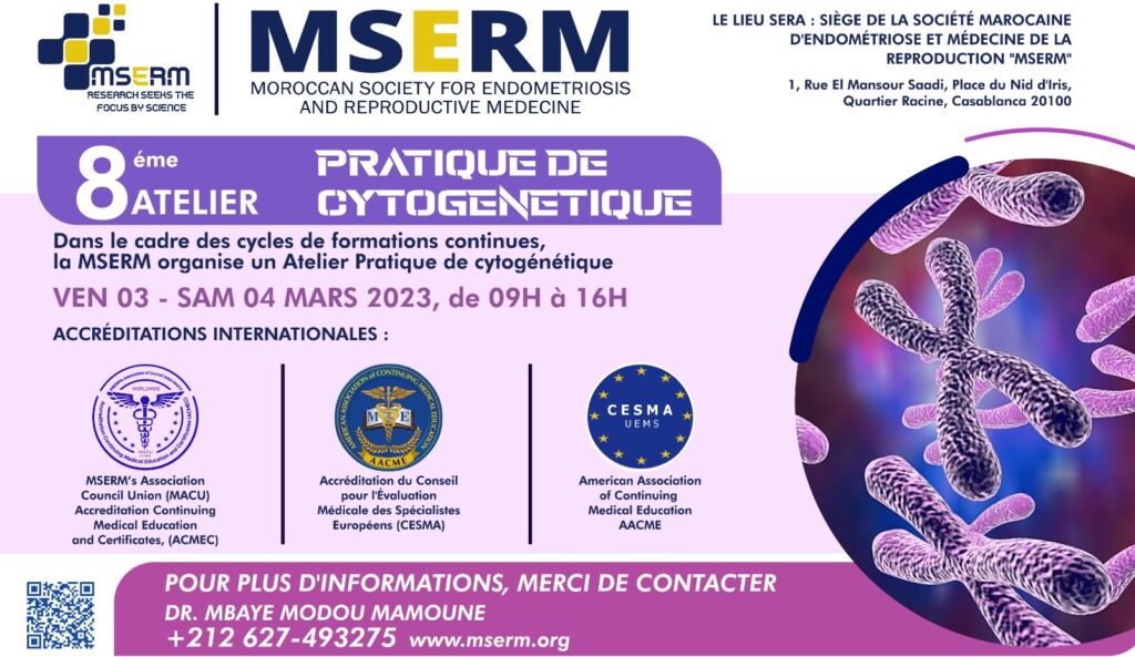 8th MSERM Workshop – PRACTICE OF CYTOGENETICS – Official MSERM Website